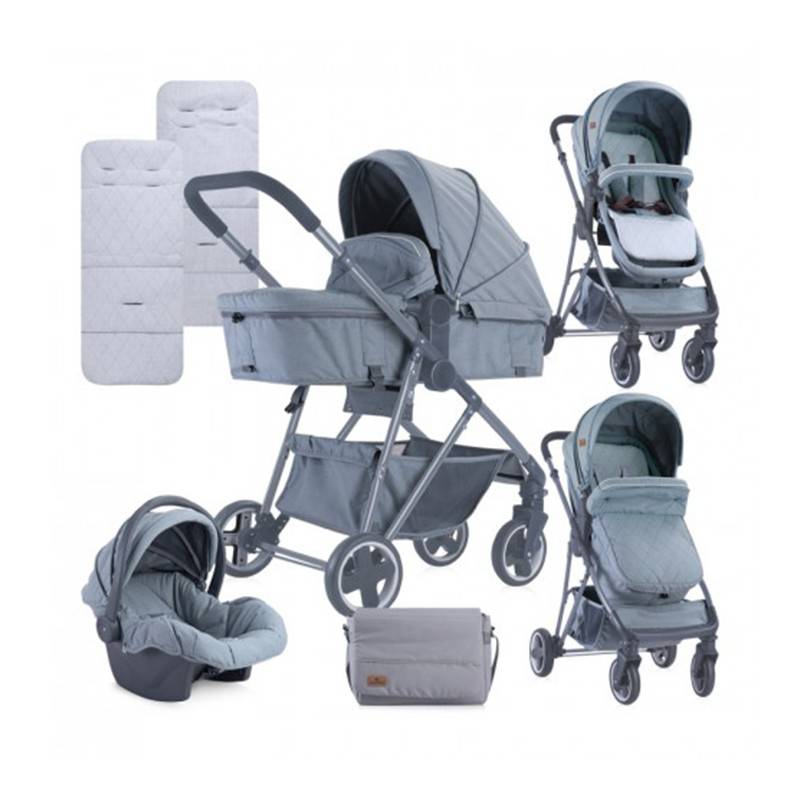 Lorelli საბავშვო ეტლი Corina ნაცრისფერი (ლორელი) - 652.3 ლარად ნიდოზე ...