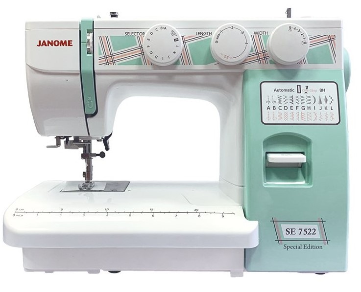 Janome საკერავი მანქანა SE 7522 Special Edition (ჯანომი) - 898 ლარად ...