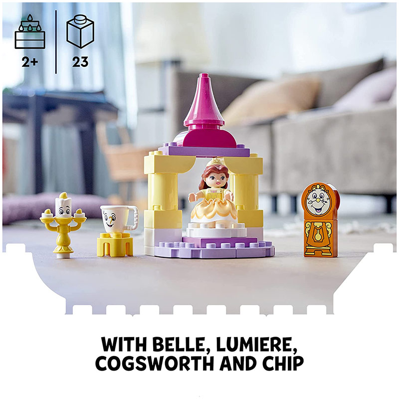 Lego Duplo Belle's Ballroom 10960 - 86 ლარი ნიდოზე 10960 | nido.ge