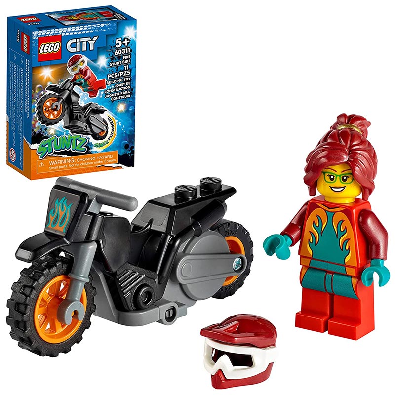 Lego City Fire Stunt Bike 60311 - 27 ლარი ნიდოზე 60311 | nido.ge