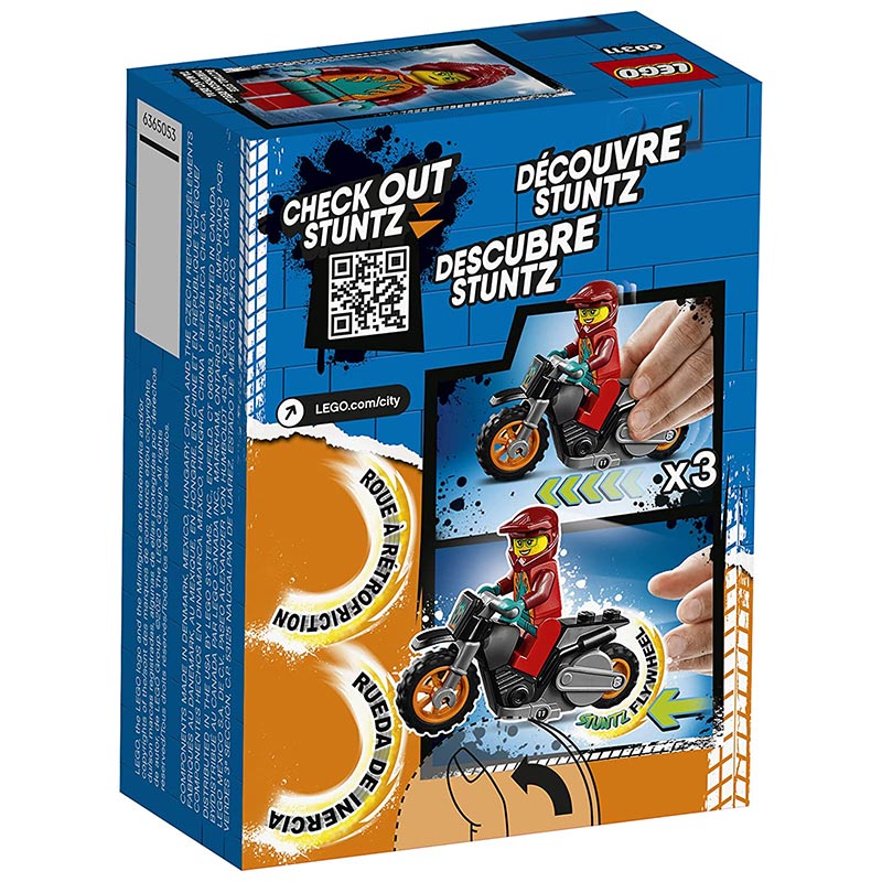 Lego City Fire Stunt Bike 60311 - 27 ლარი ნიდოზე 60311 | nido.ge