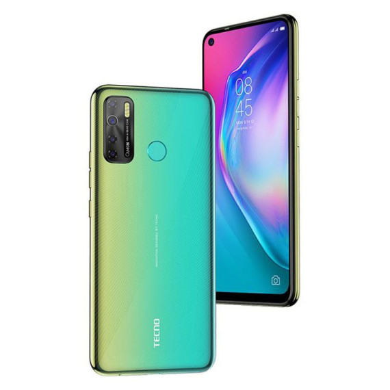 TECNO მობილური ტელეფონი Camon 15 (CD7) 4/128Gb Dual SIM Shoal Gold ...